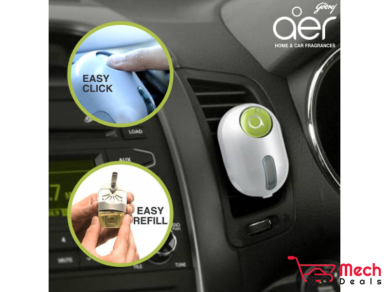 Godrej Aer Click Car Air Freshener Refill Fresh Lush Green (10G ...