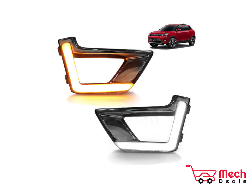Mahindra Xuv 300 Front Led Drl Day Time Running Lights (Set Of 2Pcs ...
