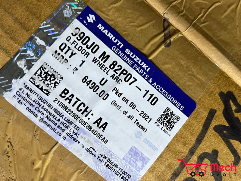 Wheel Arc Cladding Vitara Brezza-990J0M82P07-110-Maruti Suzuki ...