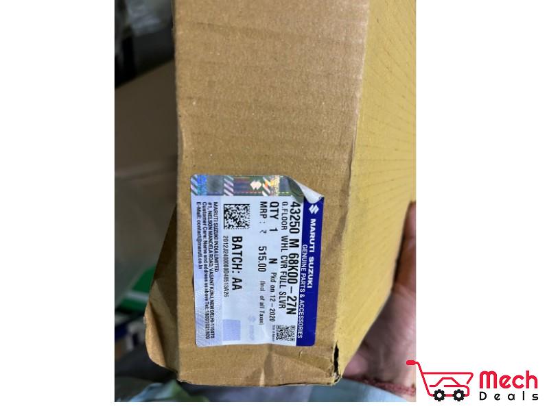 Whl Cvr Full Slvr-43250M68K00-27N-Maruti Suzuki- mechdeals.com