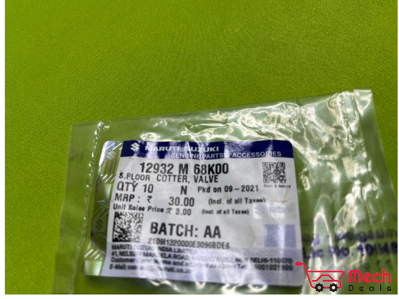 Cotter, Valve-12932M68K00-Maruti Suzuki- mechdeals.com