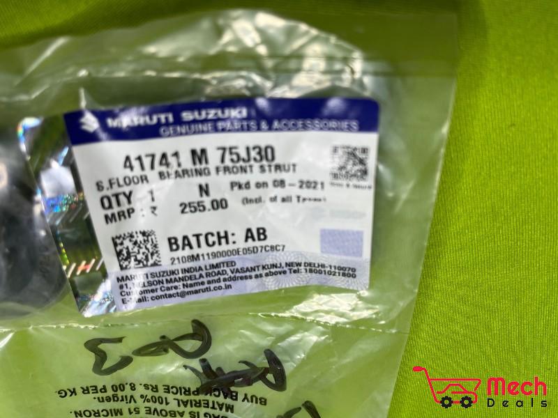 Swift, Swift Dzire, Bearing Front Strut-41741M75J30-Maruti Suzuki ...