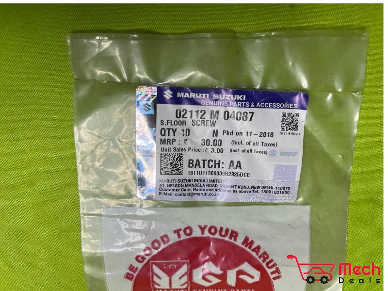 Screw Omni , Gypsy,800-02112M04087-Maruti Suzuki- mechdeals.com