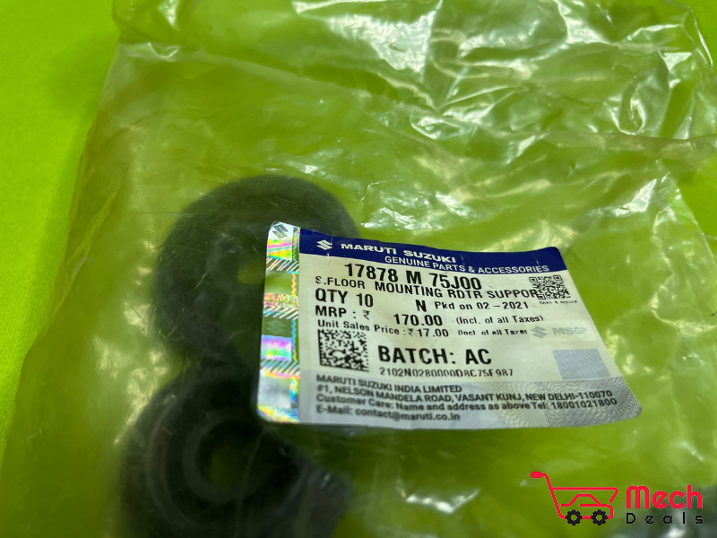 Mount, Radiator Support Lower-17878M75J00-Maruti Suzuki- mechdeals.com