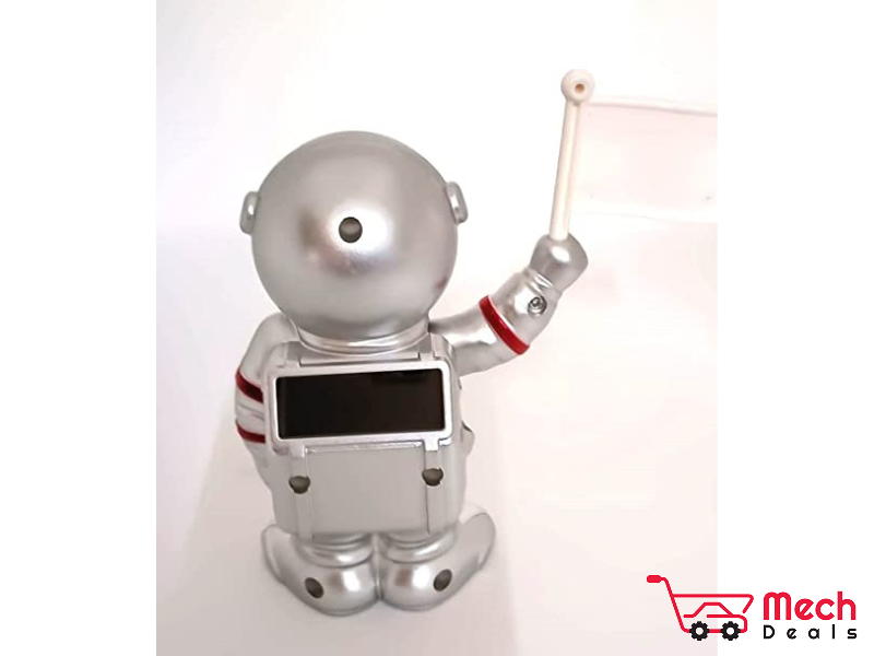 Car Dashboard Solar Space Astronaut Robot Figures With Raising Indian ...