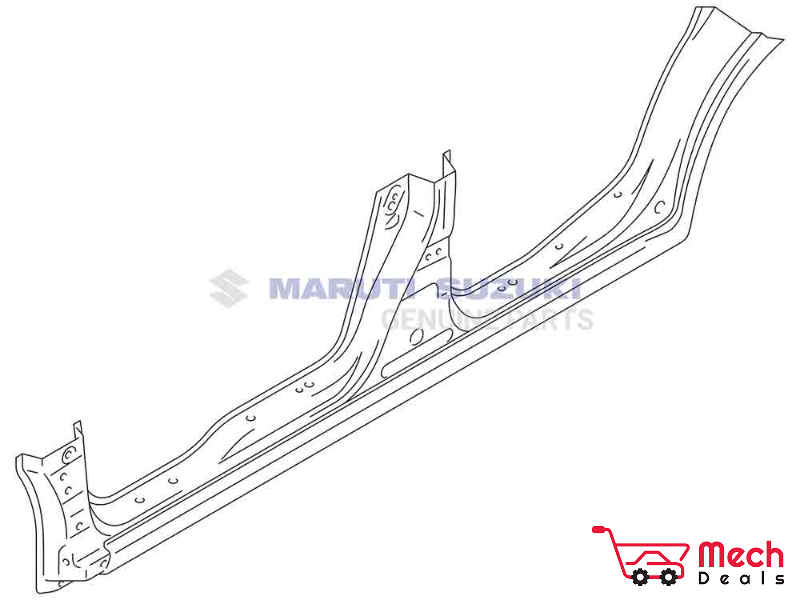 Side Sill Panel (Right)-64111M55R00-P41-Maruti Suzuki- mechdeals.com