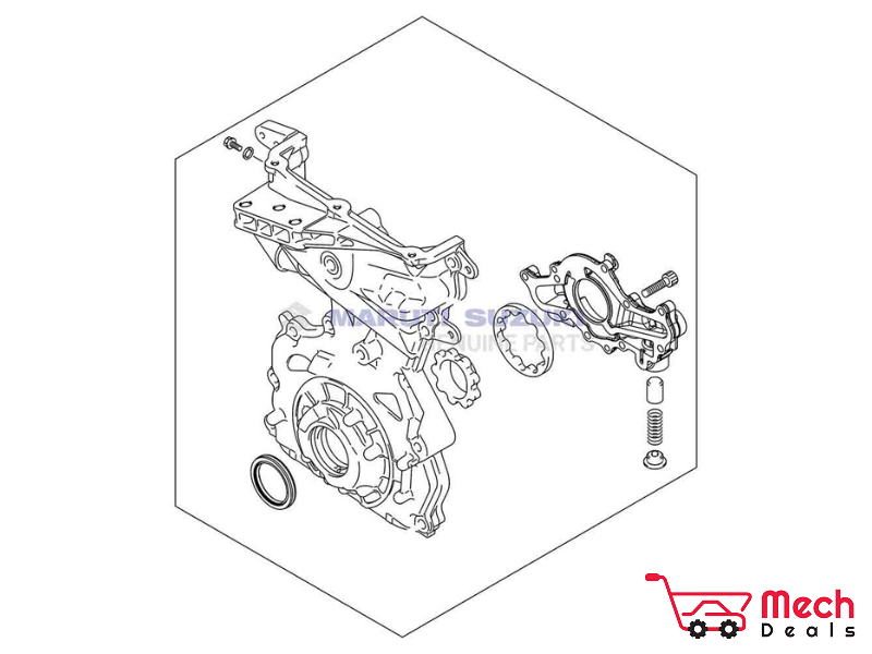 Pump Assy_Oil-16100M76M00-Maruti Suzuki- mechdeals.com
