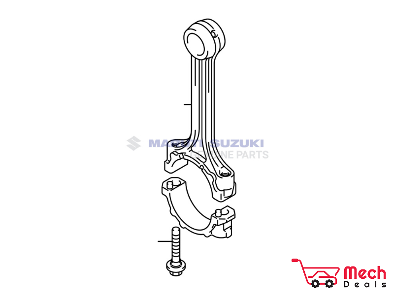 Connrod Assy-12160M68K00-Maruti Suzuki- mechdeals.com